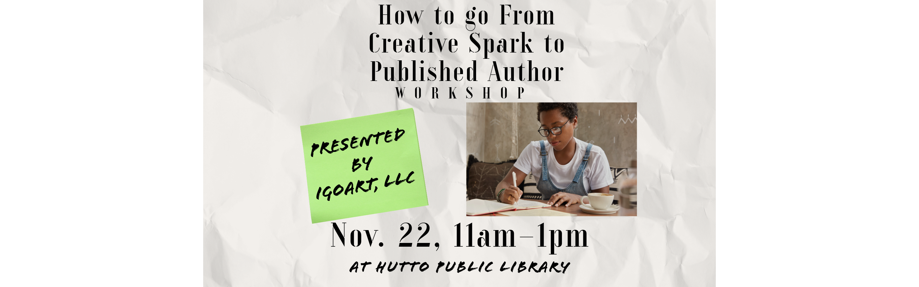 More about Hutto Connect | How to go From Creative Spark to Published ...